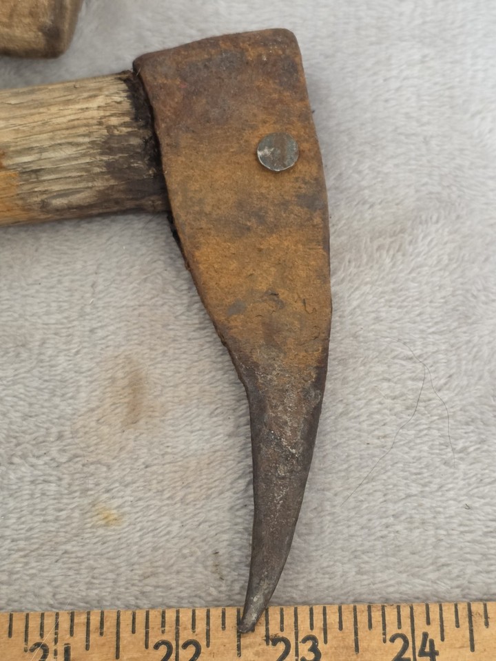 Pair Of Vintage Pickaroons Pic Hook Head Logger Tool Unmarked Maine USA ...