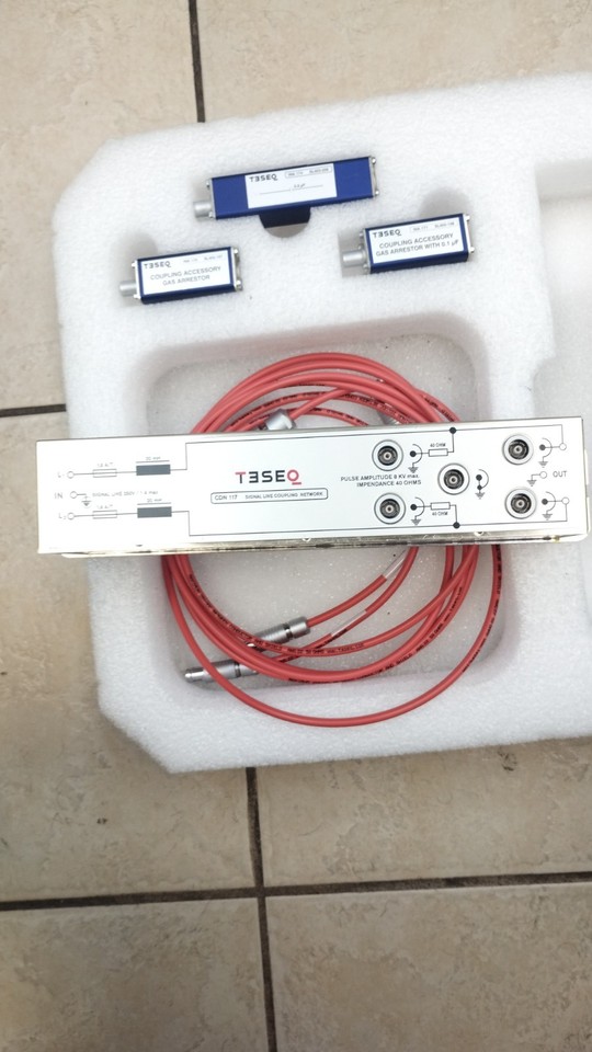 Teseq CDN 117 Coupling/Decoupling Network – – EMC Test Equipment | eBay