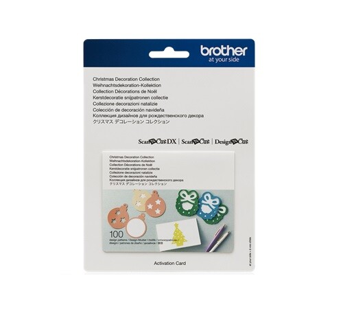 Brother ScanNCut Christmas Decoration Collection Activation Card ...