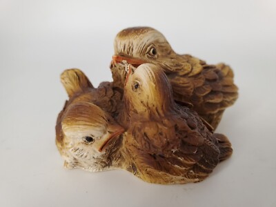 Dipinto A Mano Hand Painted Italian Resin Birds Cerrini Made In Italy ...
