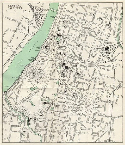 Calcutta Map