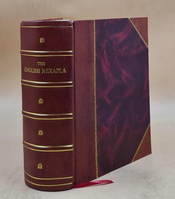 The English hexapla exhibiting the six important English transla ...