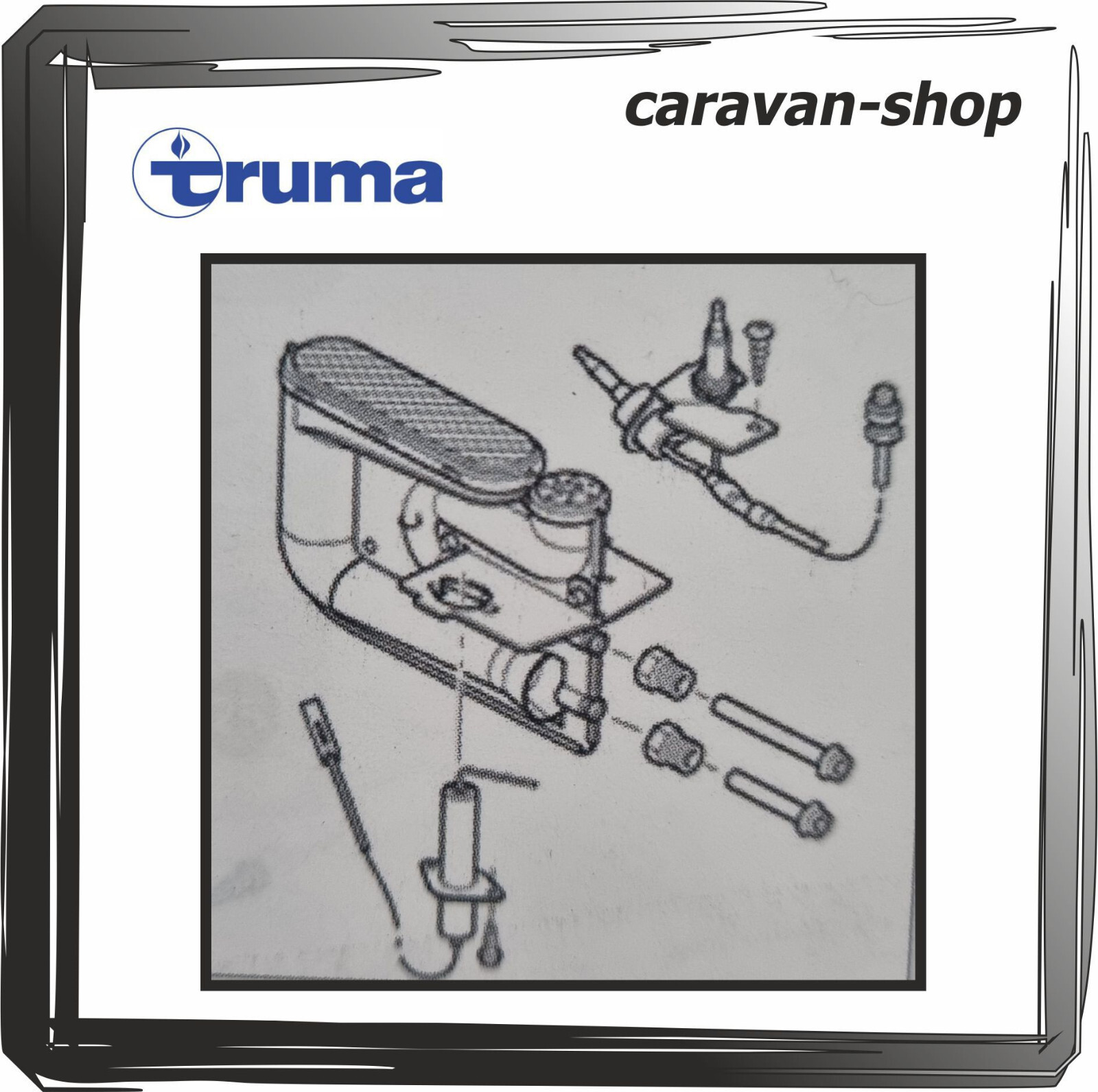 Truma S 3002 Explosionszeichnung