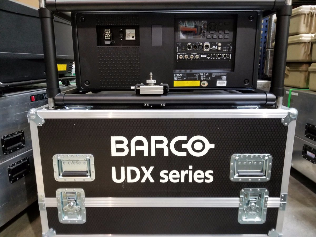 B-Stock - Barco 4k40 flex UDX Laser projector 40K Lumens - Case and Fly ...