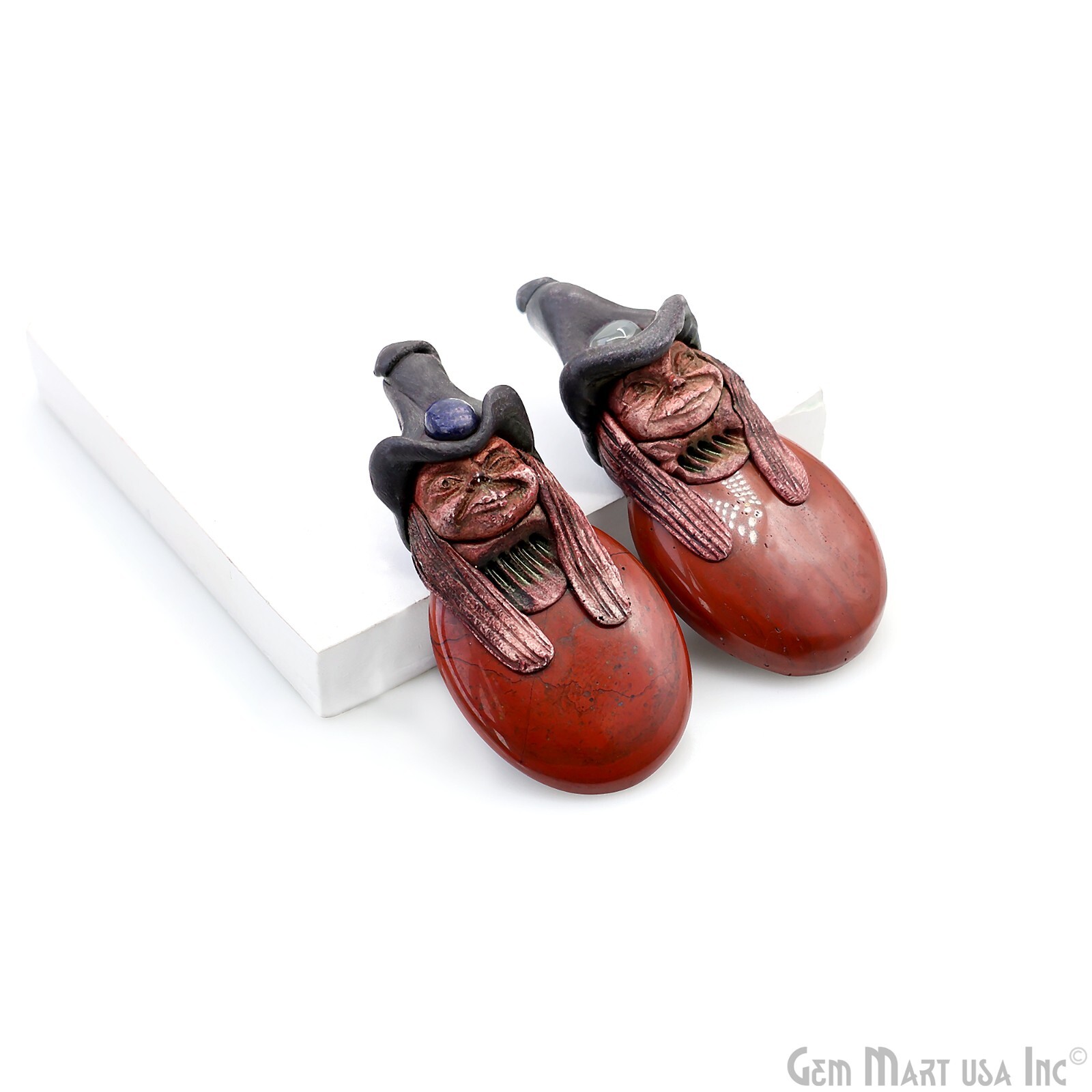 Pixie Crystal Clay Pendant Elfin Clay Necklace Master Merlin Healing ...