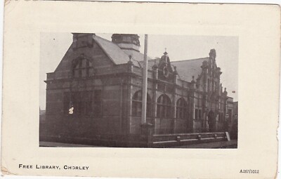 Free Library, CHORLEY, Lancashire | eBay UK