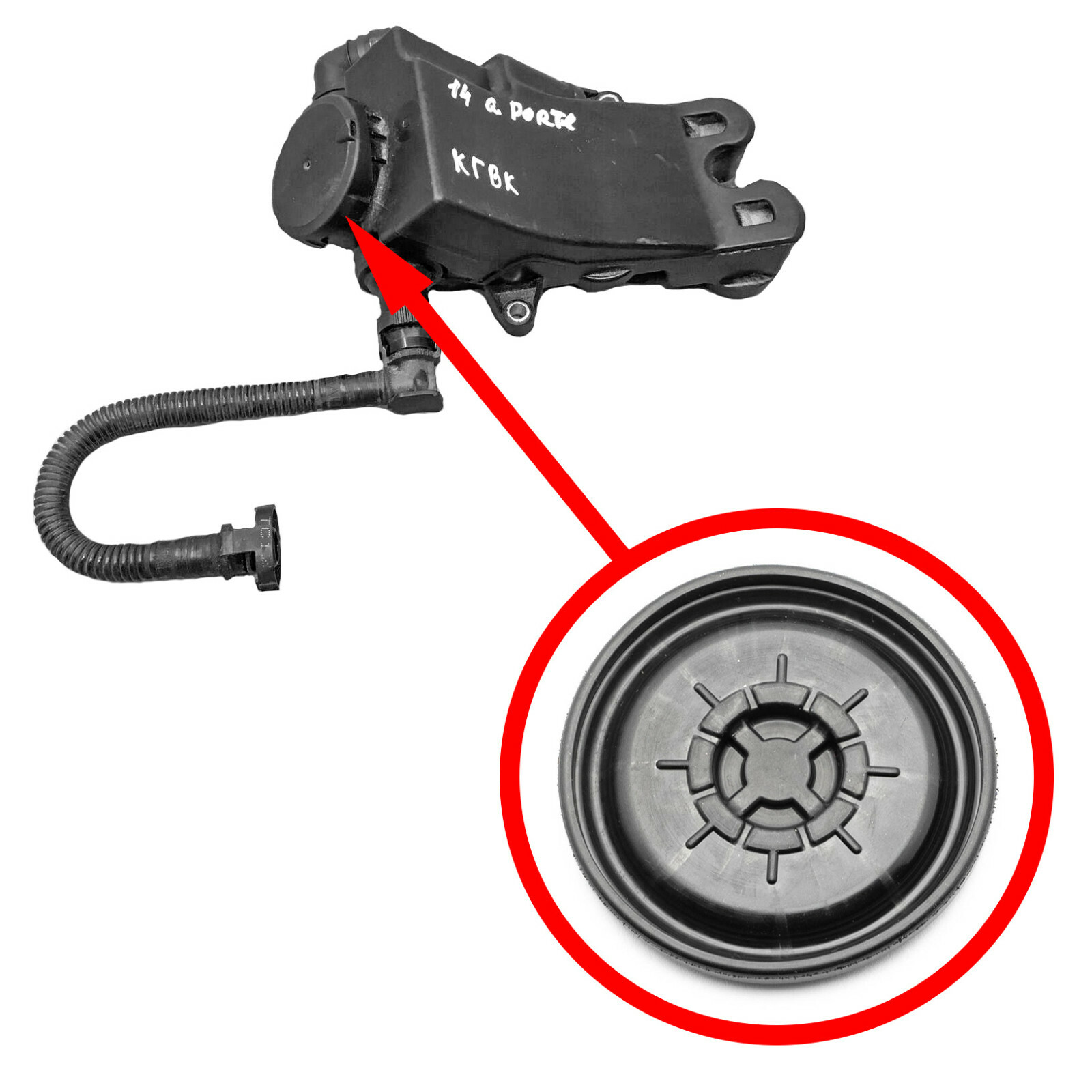 Maserati Ghibli Levante Quattroporte Oil Separator Diaphragm 293162 ...