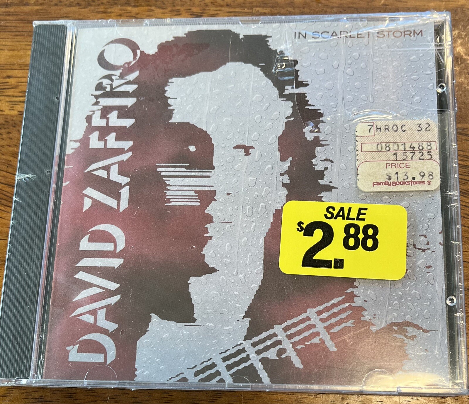 David ZAFFIRO - in Scarlet Storm RARE OOP 9trk 1990 CD NM Bloodgood ...