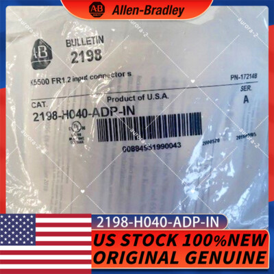 New Sealed Allen Bradley 2198-H040-ADP-IN Kinetix K5500 FR1 2 Input ...