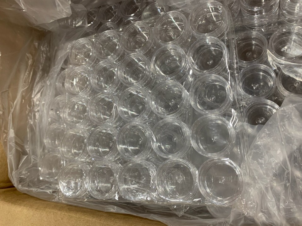 Polystyrene Containers Clear 5ml 1000 Pieces | eBay