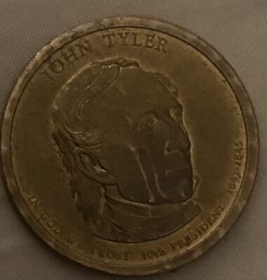1841-1845 | RARE United States John Tyler Dollar Coin 2009, Circulated ...