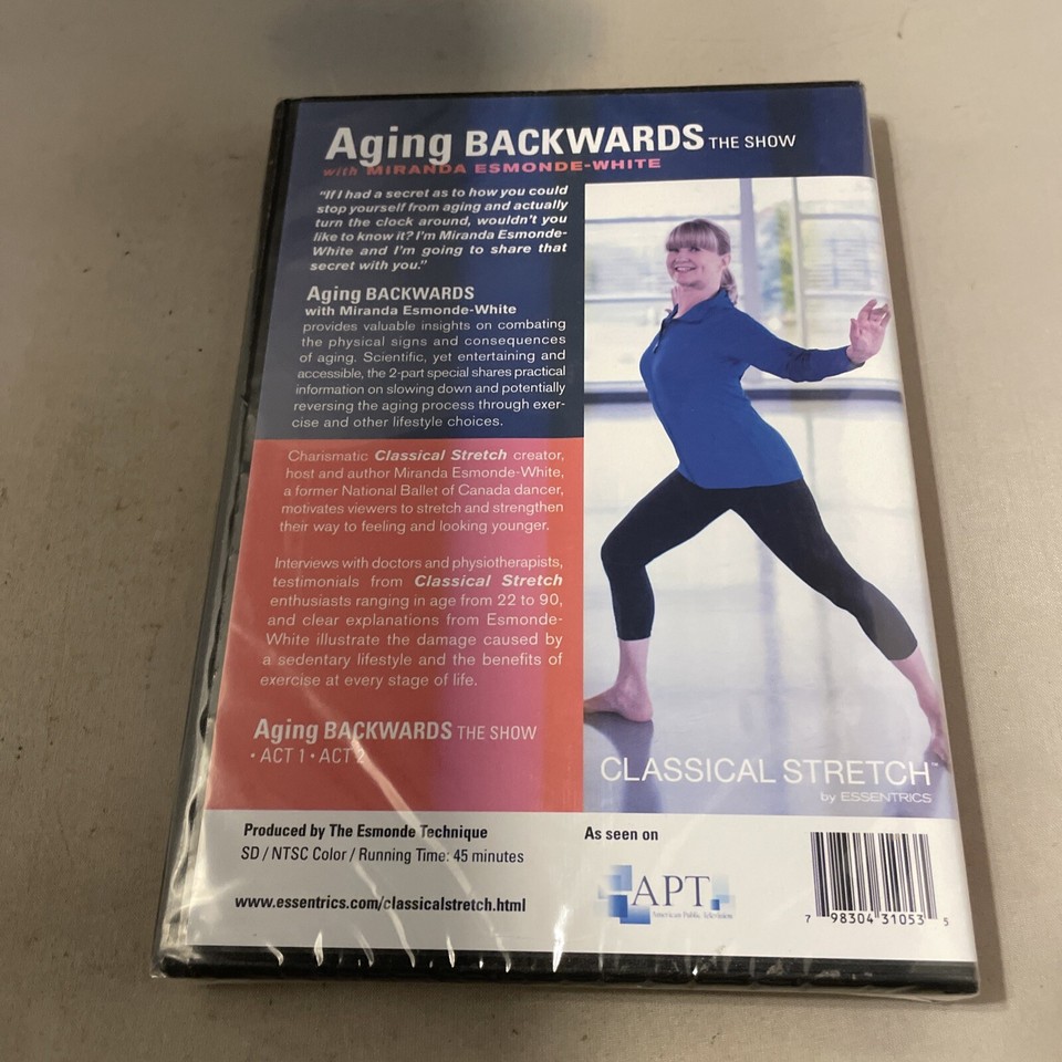 Aging Backwards Classical Stretch with Miranda Esmonde-White DVD ...