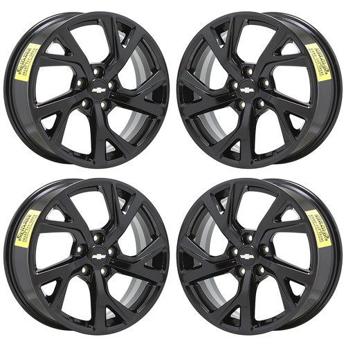 18" Chevrolet Equinox black wheels rims Factory OEM 2018-2021 set 4 ...