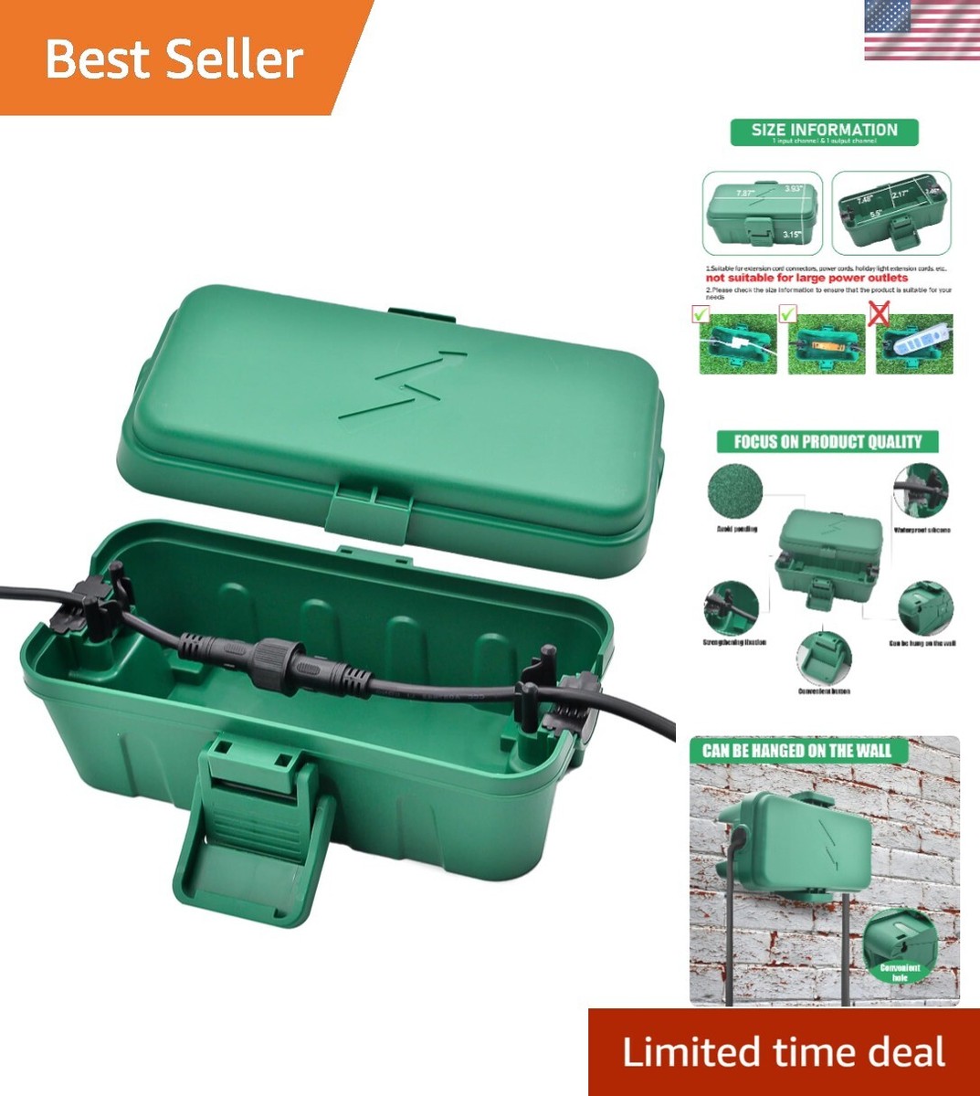 Outdoor Extension Cord Covers