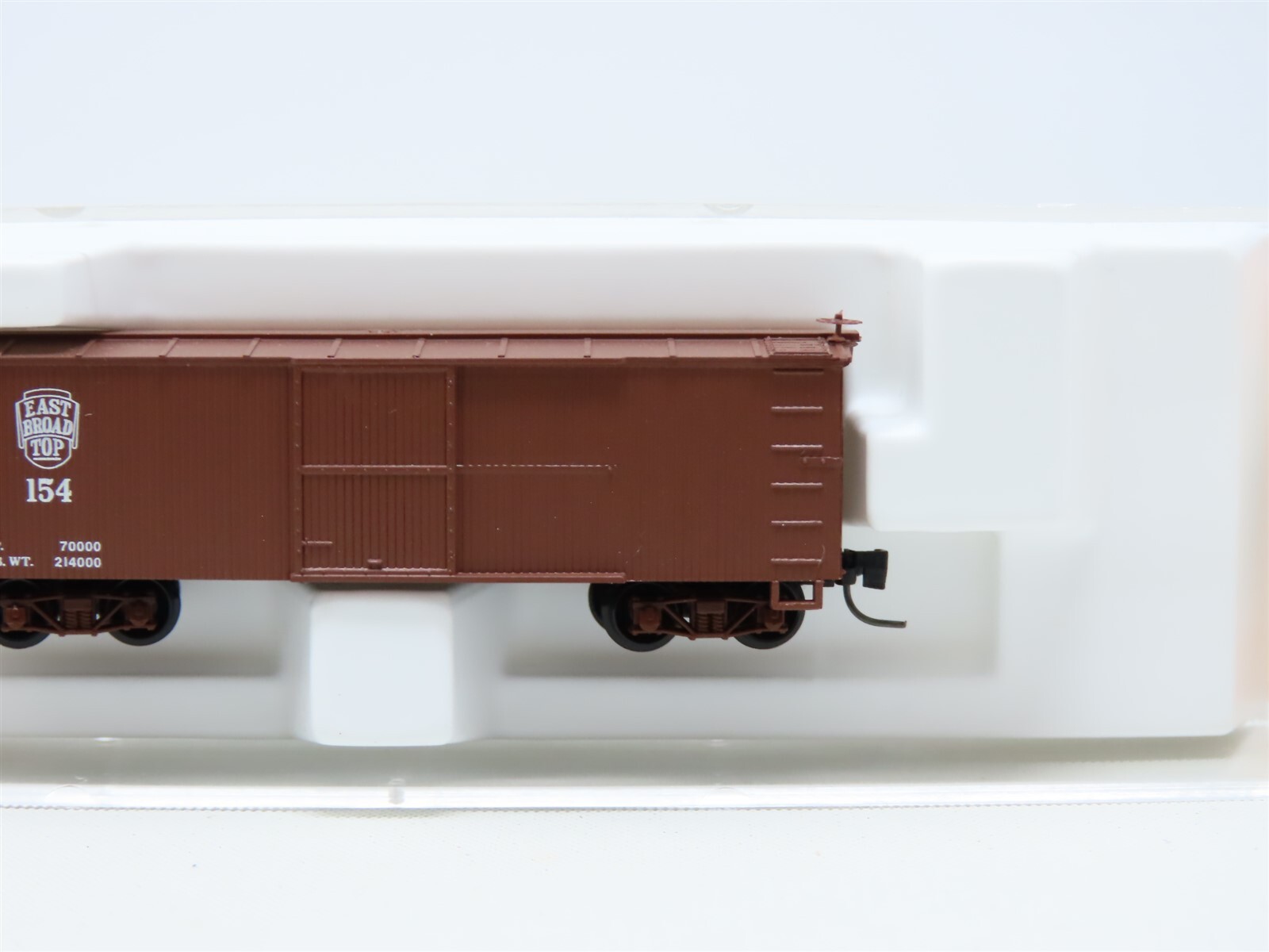 Nn3 Scale Micro-Trains MTL #15107 EBT East Broad Top 30' Box Car #154 ...