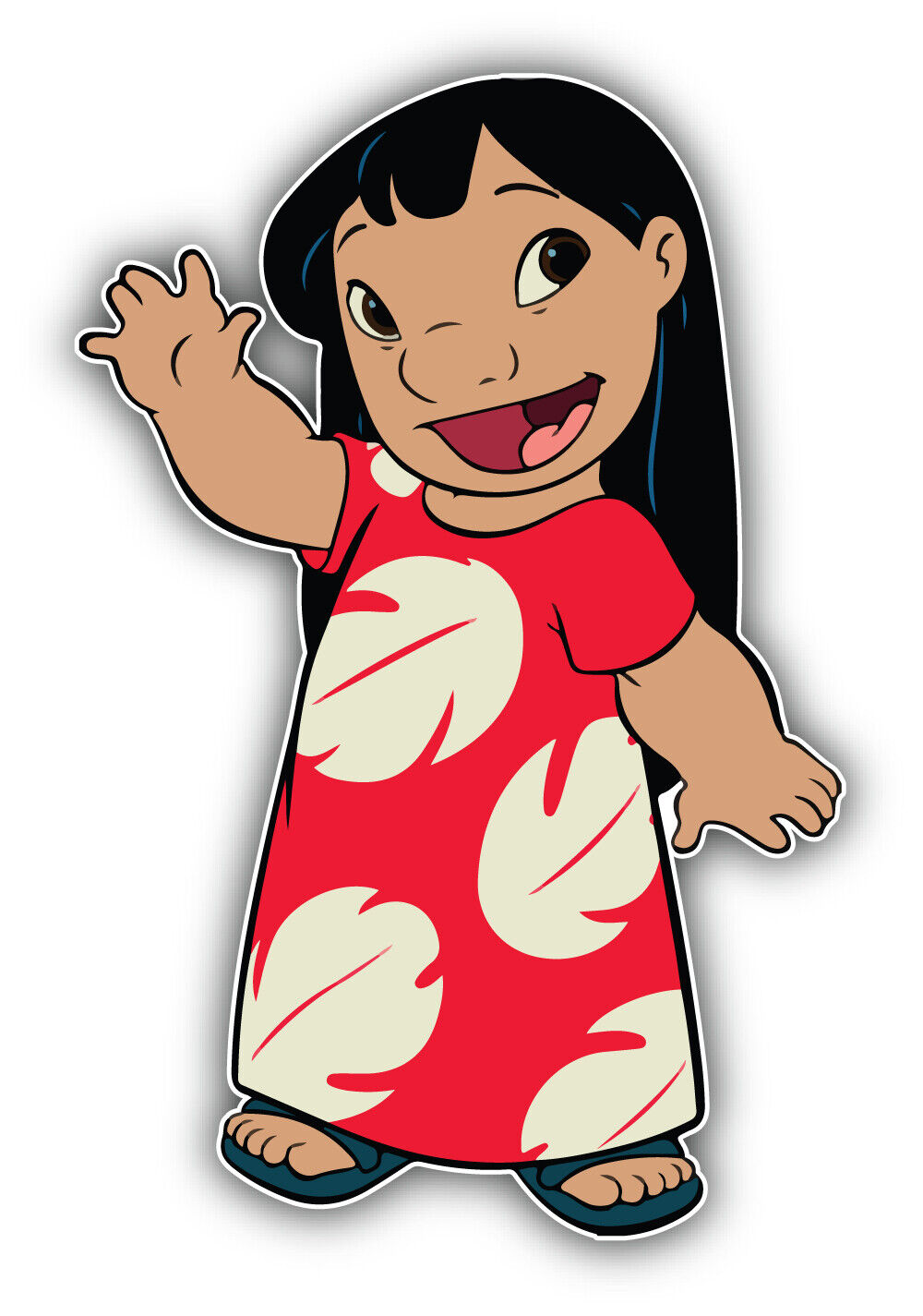 Lilo & Stitch Cartoon Sticker Bumper Decal - ''SIZES'' | eBay