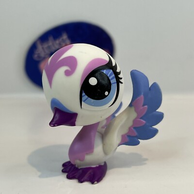SWAN BIRD #3239 - Authentic Littlest Pet Shop - Hasbro LPS | eBay