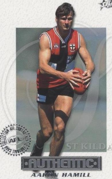 2001 Select Authentic AFL - Aaron Hamill #218 (RC) for sale online | eBay