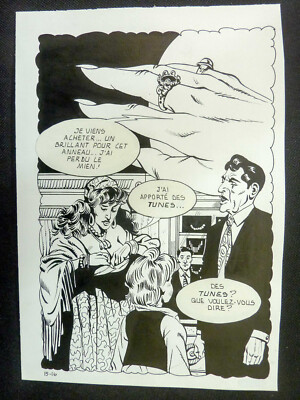 JANNI (Elvifrance) planche originale 15-16 (E074) | eBay