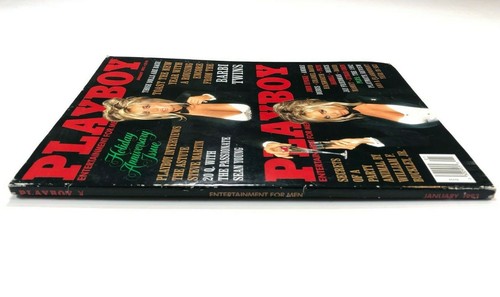 Playboy Magazine ~ January 1993 ~ Steve Martin/Sean Young/Echo Leta ...