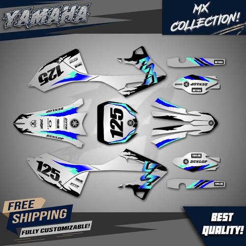 Yamaha YZ 125-250 (2022-2024) 2-Stroke Graphics Kit - Decals Stickers ...