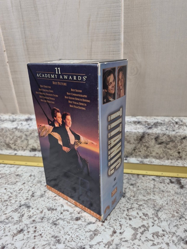 Titanic VHS 1997 Romance Drama Original Release Paramount THX | eBay