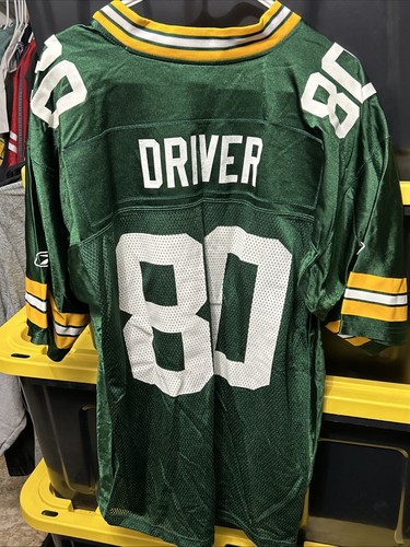 Vintage Donald Driver Jersey Reebok Men’s Sz L NFL Green Bay Packers🚀💯🏈 ...