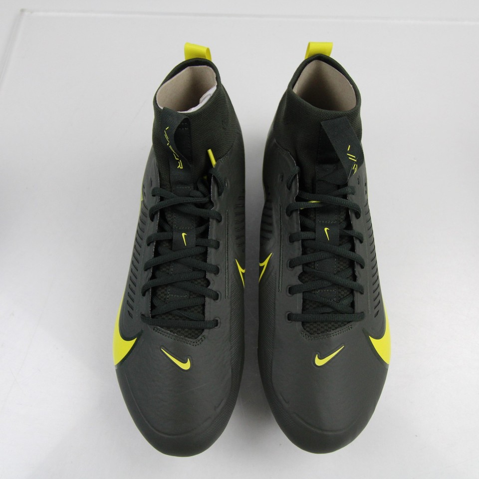 Oregon Ducks Nike Vapor Football Cleat Men's Olive/Yellow New | eBay