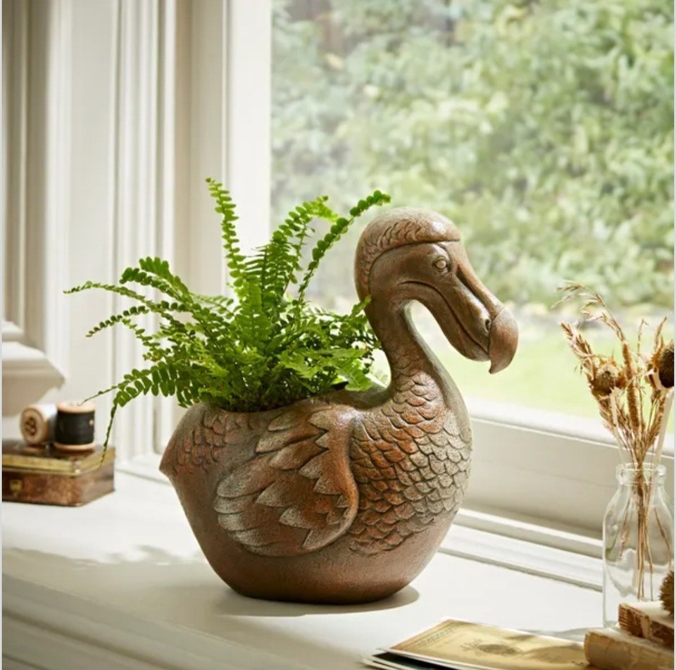DODO PLANTER - Natural History Museum x Dunelm - dodo bird plant pot ...