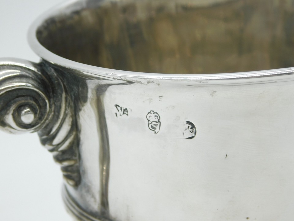 Irish George II Sterling Silver Loving Cup or Trophy Antique c1750 ...