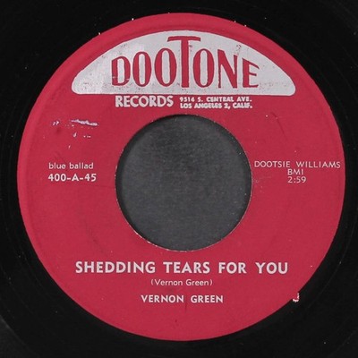 VERNON GREEN & MEDALLIONS: shedding tears for you / pushbutton ...