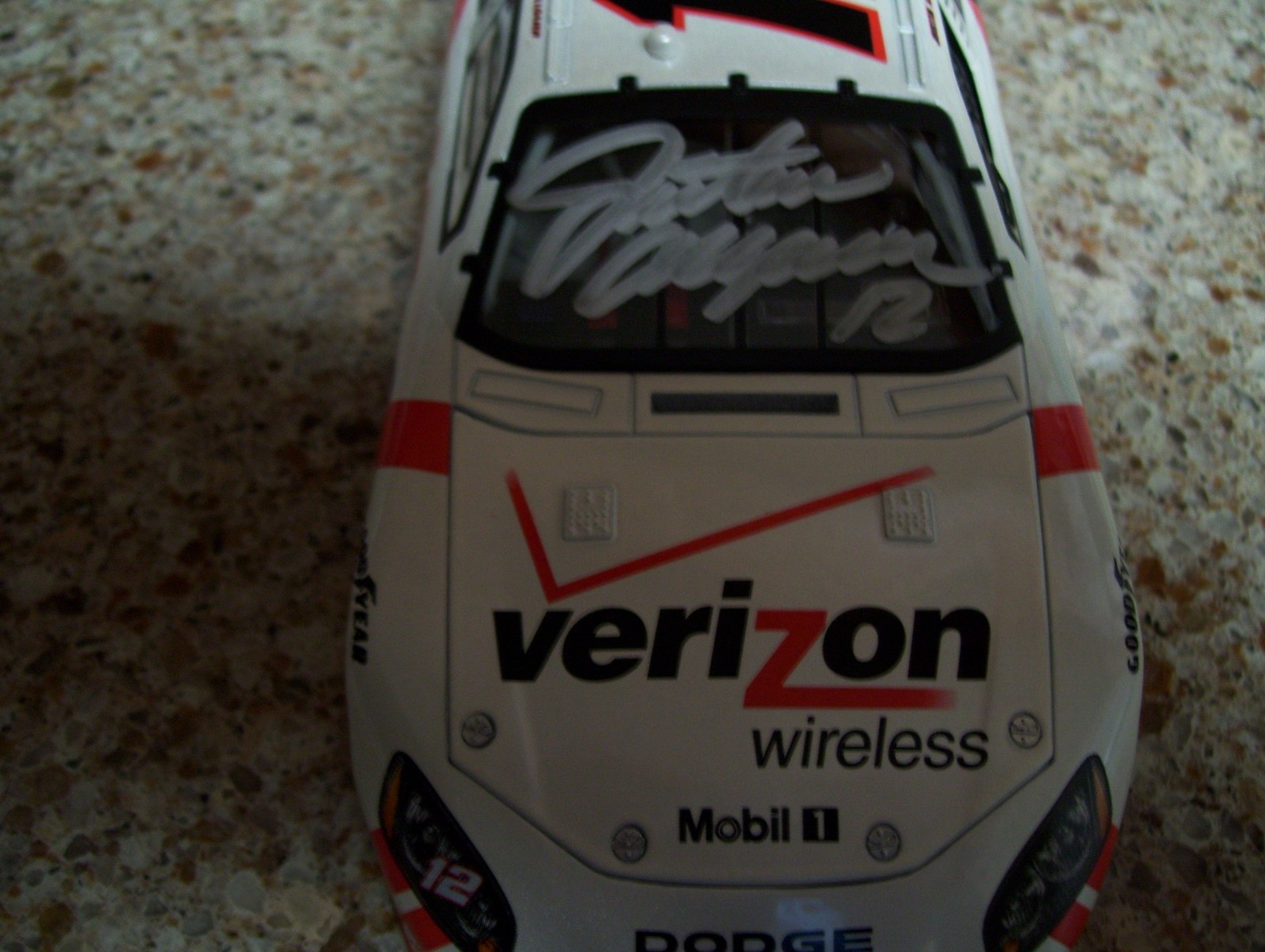 SIGNED #12 Justin Allgaier 1/24 2010 comes with a coa Car Is Mint | eBay