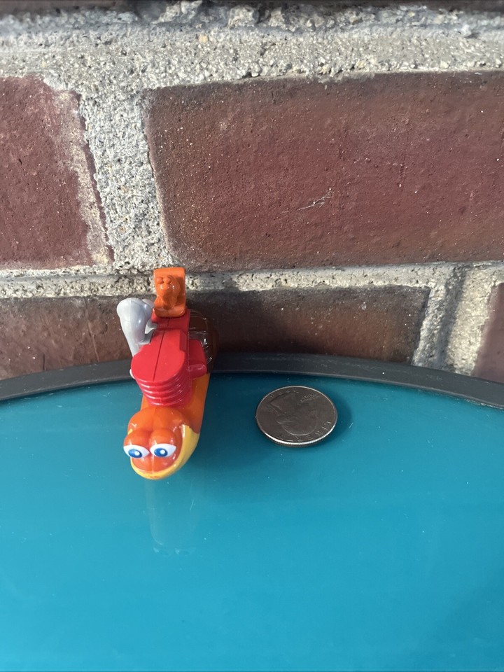 Dreamworks Movie Turbo Snail Tractor Roller Racer Car Toy Racing Team ...