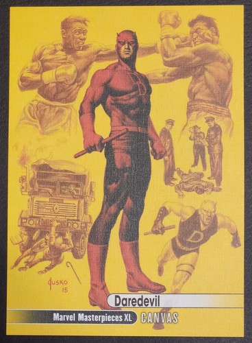 DAREDEVIL #97 2023(2024) UD Marvel Masterpieces XL 5x7 CANVAS HIGH ...