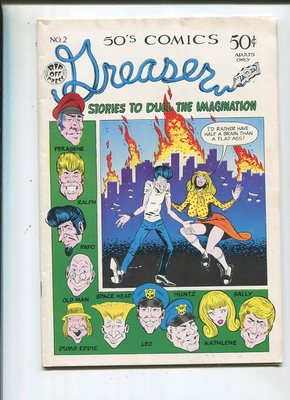 Greaser Comics #2 Fine 1972 G.Dicaprio, Jim James Underground Comix | eBay