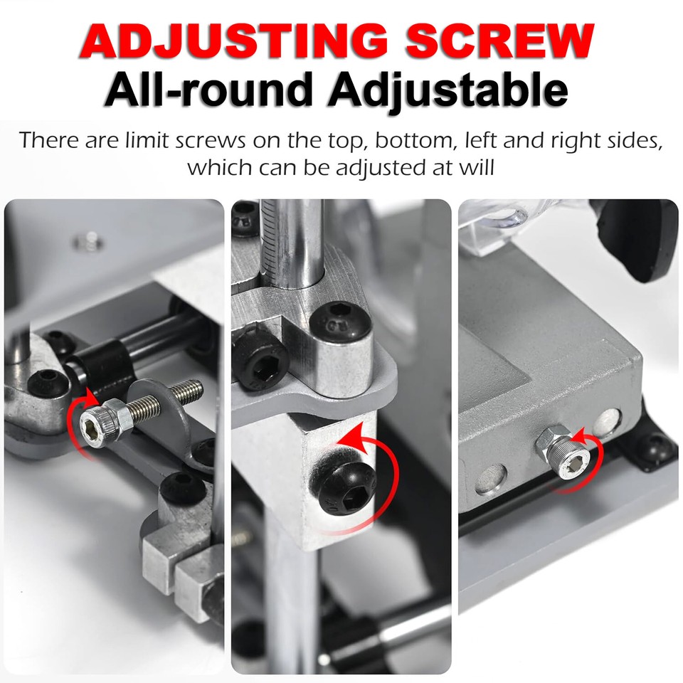 Mortise and Tenon Jig Tools for Woodworking Routers Tenon Cutter Manual ...