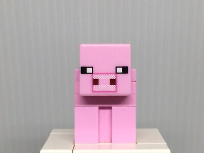 LEGO Minecraft minepig01 Pink Pig Minifigure from 21115 First Night | eBay
