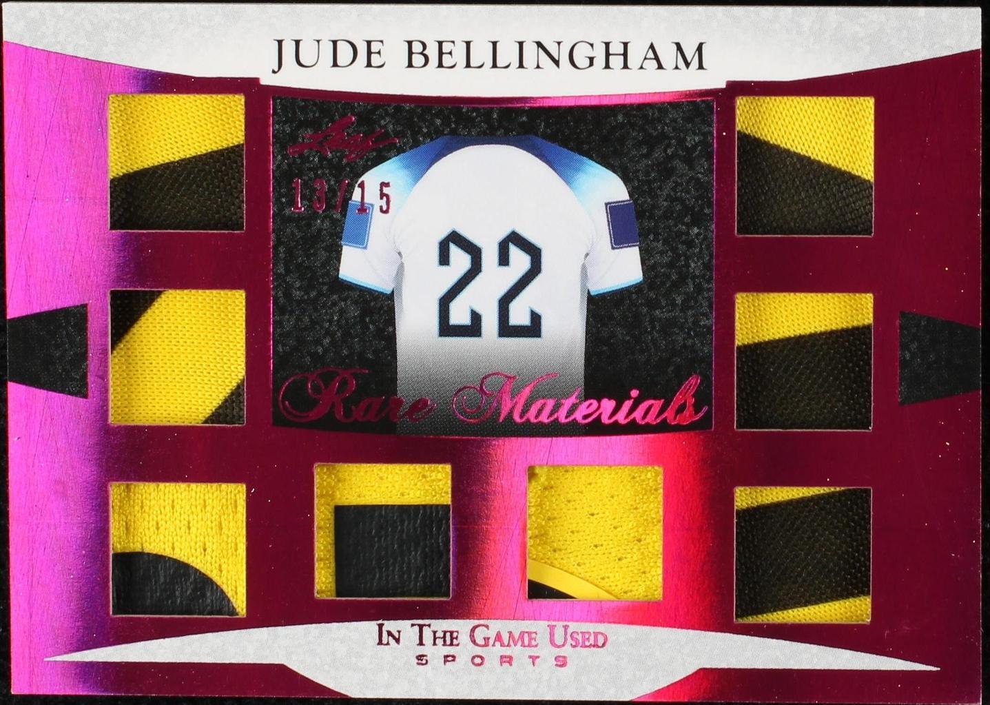 2024 Leaf in the Game Used Sports - Rare Materials Octo Swatch Jude ...