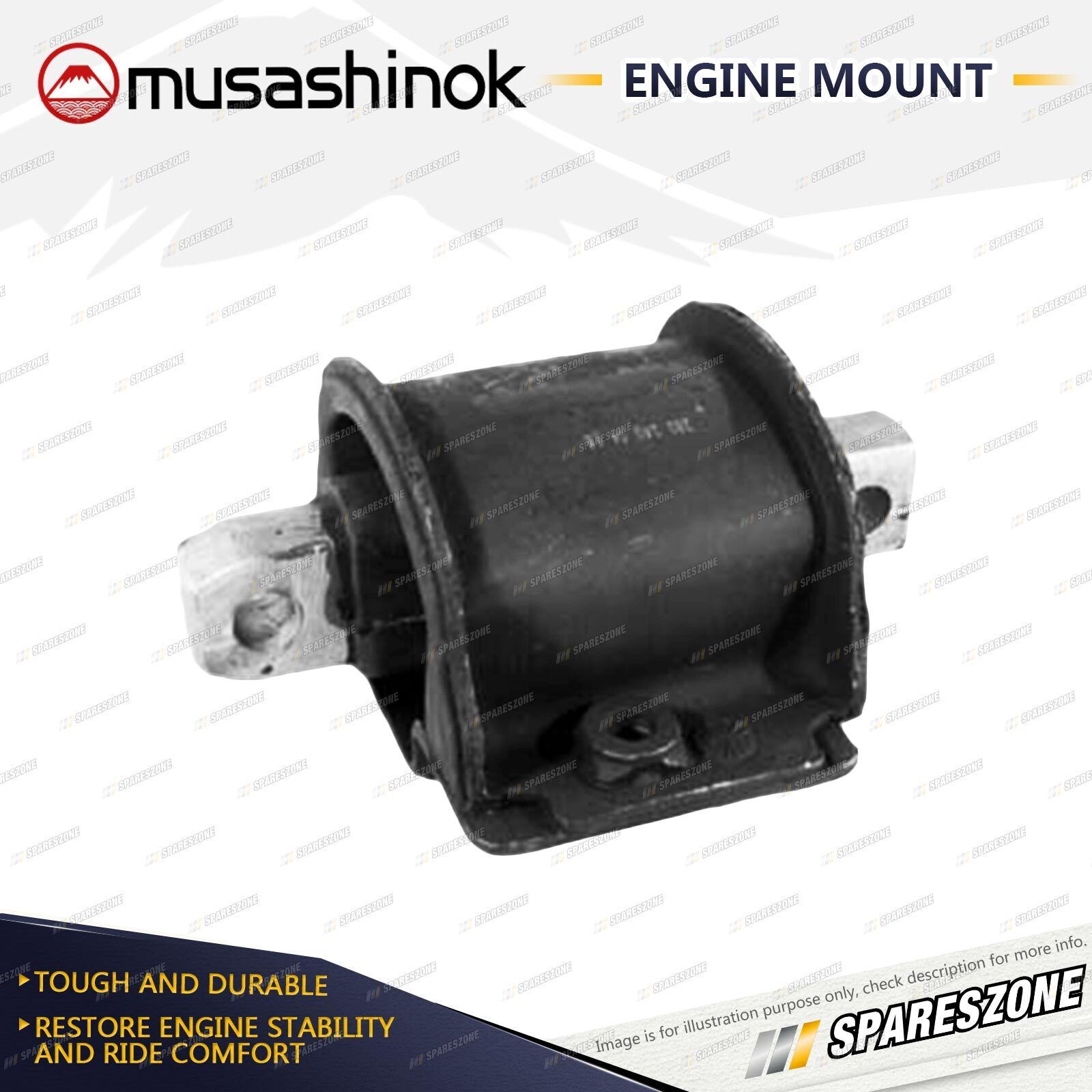 1x Rear Engine Mount for Mercedes Benz E200 E220D E250D E280 E290 E300D ...