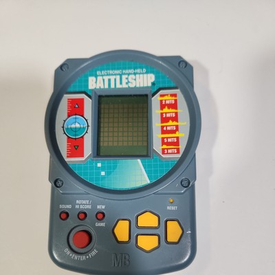 1995 MB Battleship Vintage LCD Electronic Handheld Video Game - TESTED ...