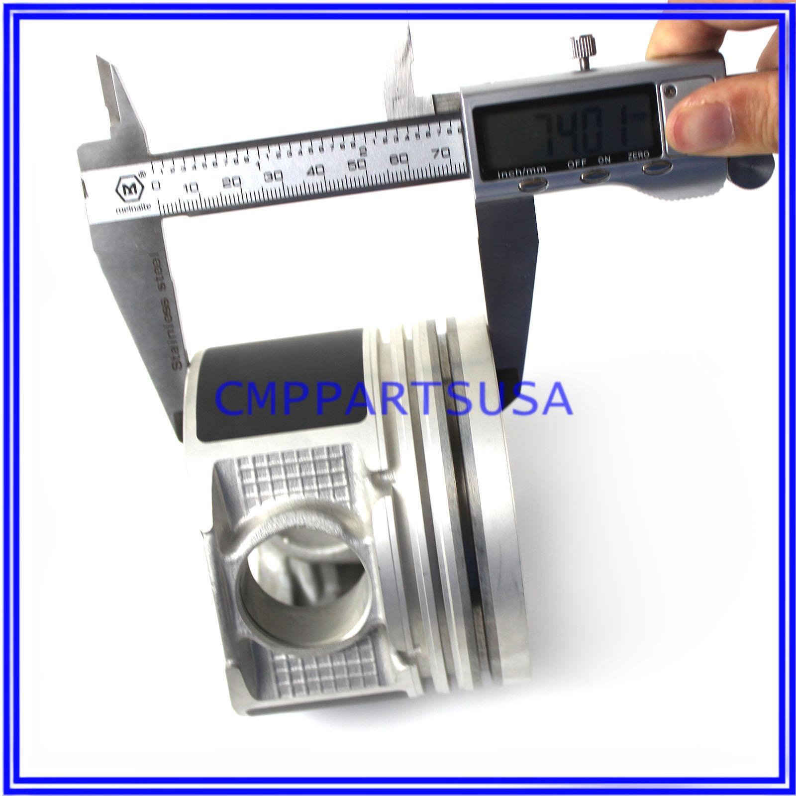 TD27 TD27T Engine Rebuild Kit + Valves for Nissan TCM Forklifts D21 D22 ...