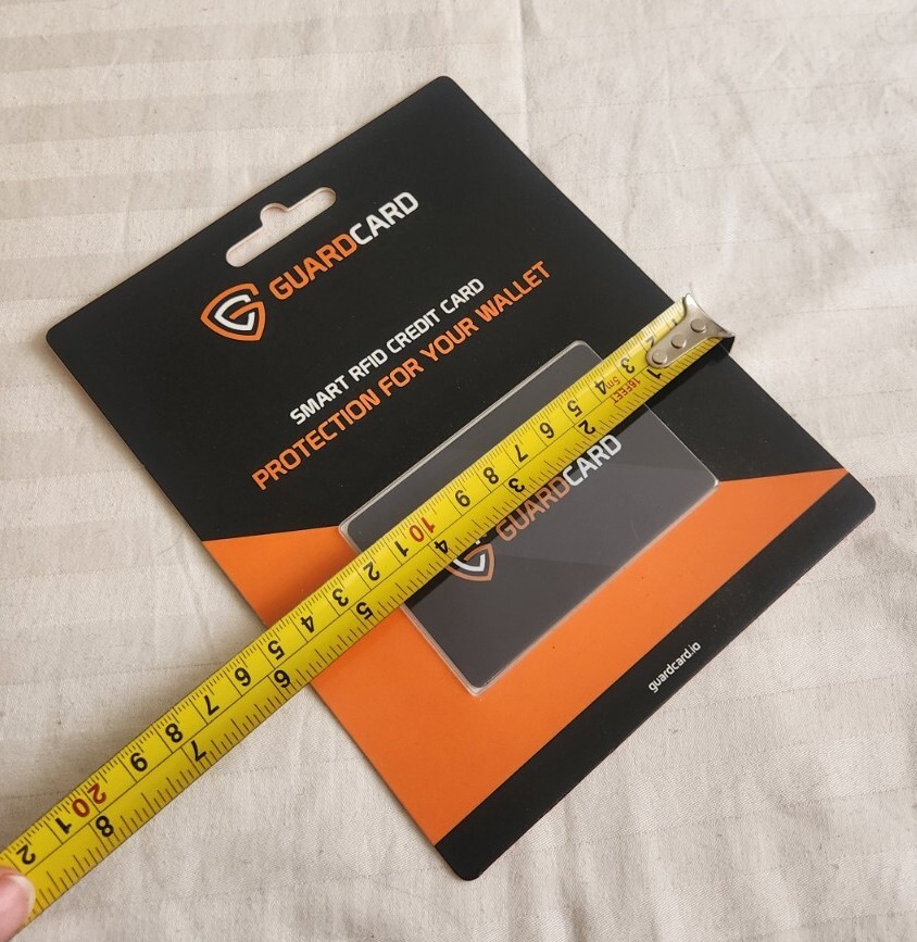 GuardCard Smart RFID Credit Card Protection For Your Wallet Signal ...