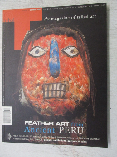 LOT OF 4 TRIBAL ARTS MAGAZINES COMPLETE 2003 YEAR SPRING SUMMER AUTUMN ...