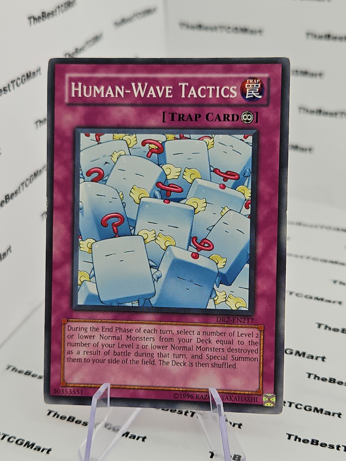 Yugioh! Human-Wave Tactics - DR2-EN217 - Common - Unlimited Edition LP ...