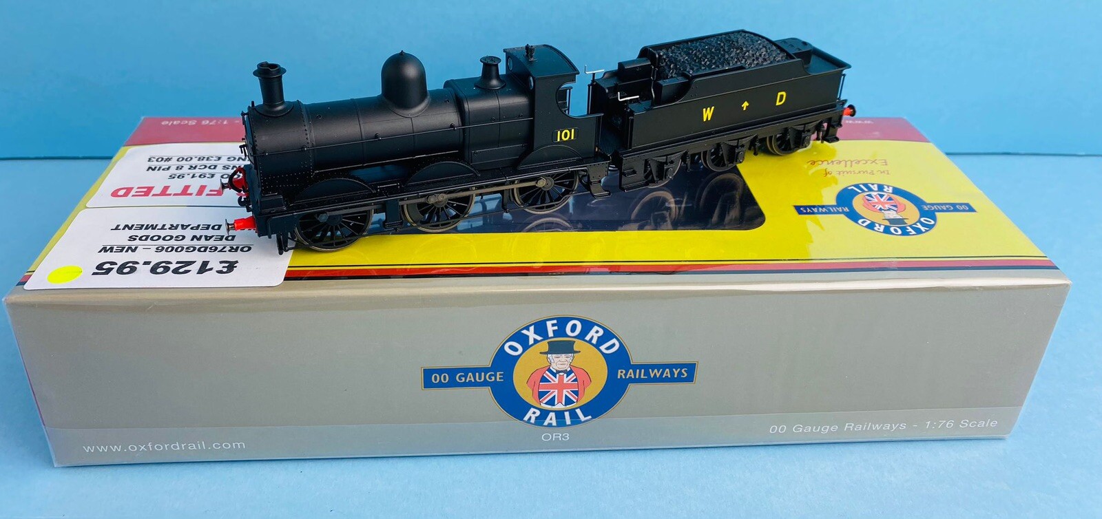 OXFORD RAIL 'OO' OR76DG006 DEAN GOODS WAR DEPARTMENT 101 LOCO DCC ...
