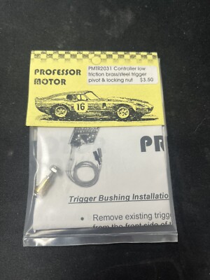 PROFESSOR MOTOR SLOT CAR CONTROLLER PARTS PMTR2031 LOW FRICTION TRIGGER ...