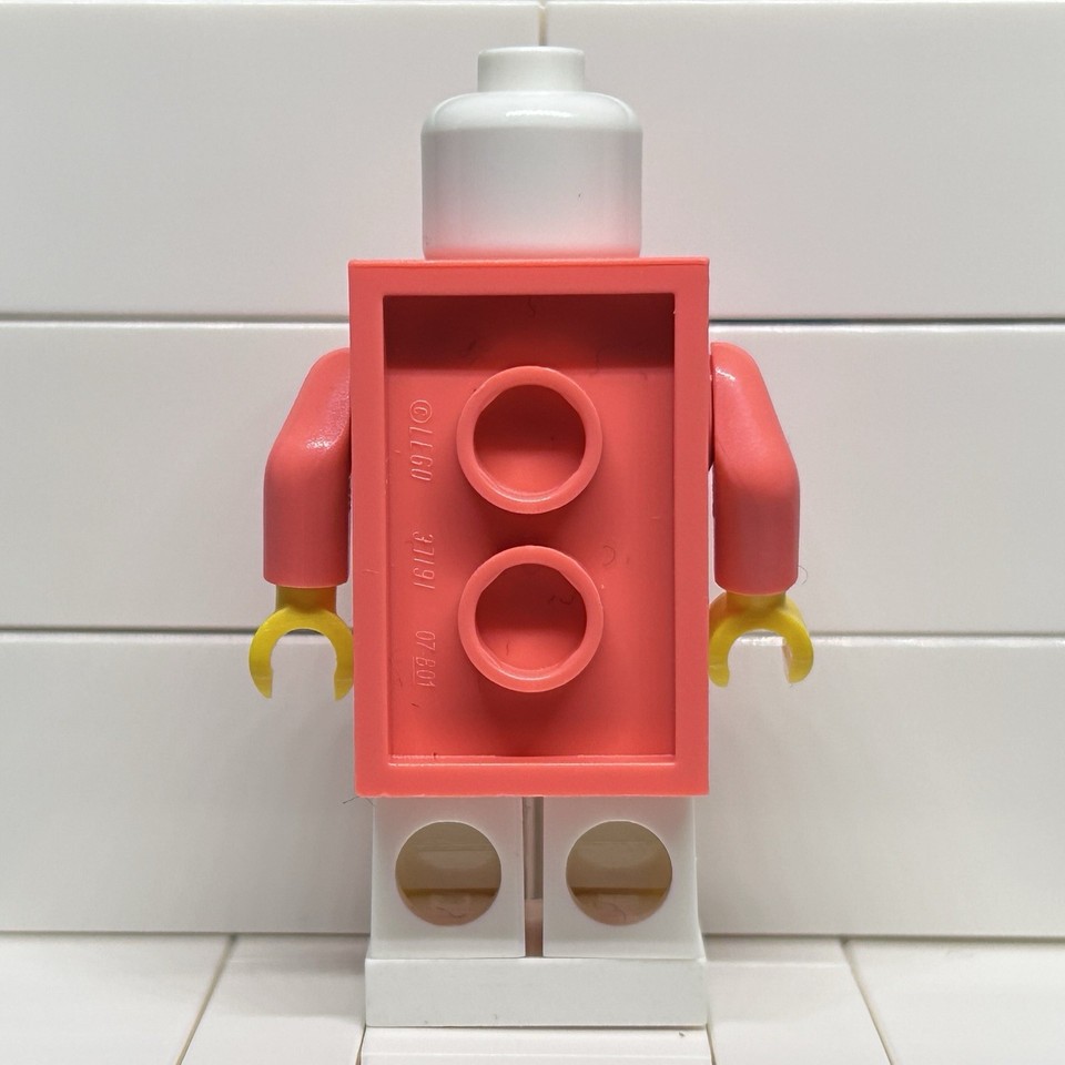 Lego BAM Exclusive Coral 2x3 Brick Costume Torso | Build A Minifigure ...
