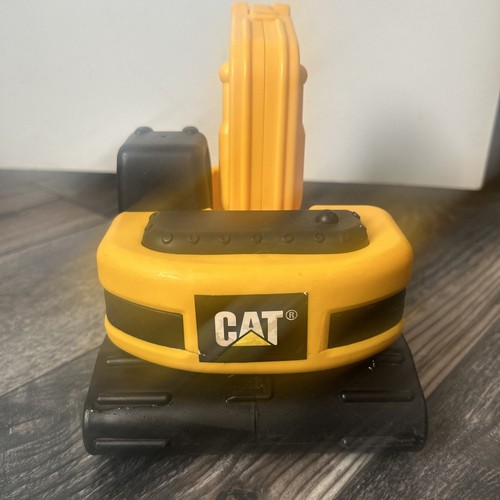 Yellow CAT Backhoe CONSTRUCTION Model VEHICLE by TOY STATE INDUSTRIAL ...