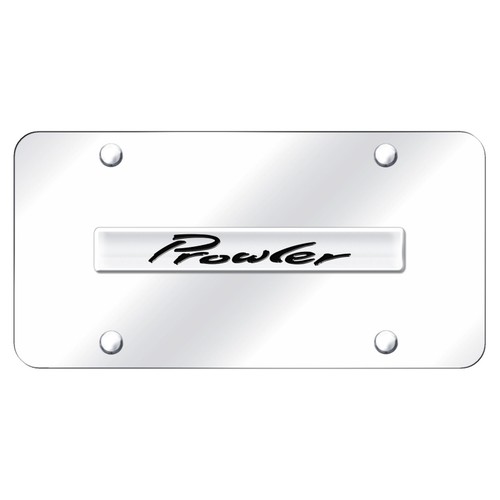 Plymouth Prowler Name License Plate (Chrome on Mirrored) | eBay
