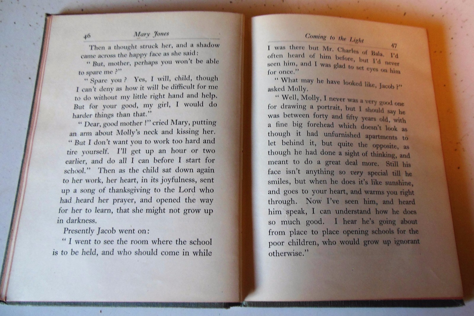 The Story of Mary Jones And Her Bible British Foreign Bible Society ...